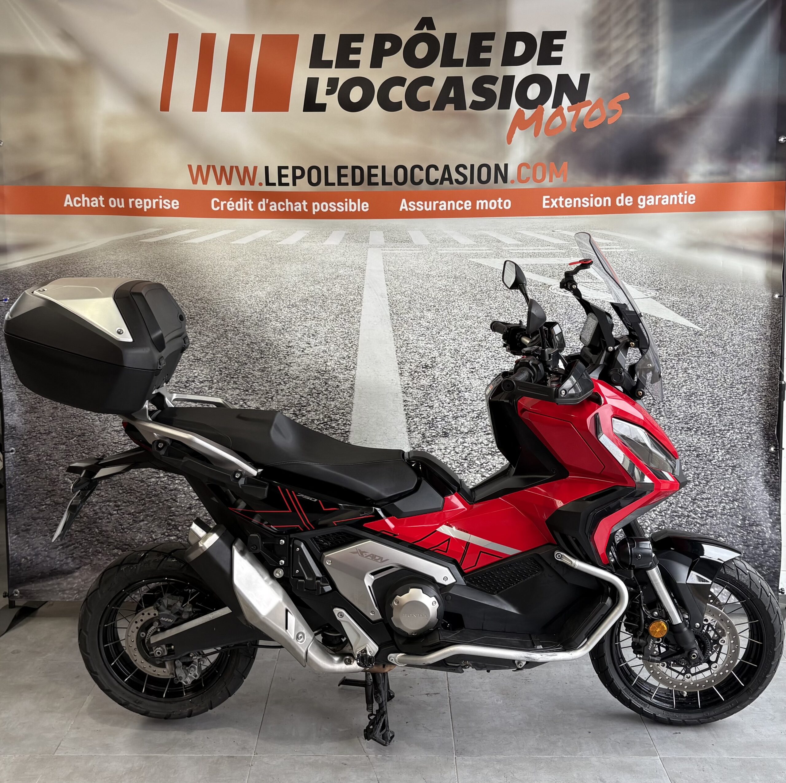 HONDA X-ADV 750 rouge - Le Pôle De L'occasion